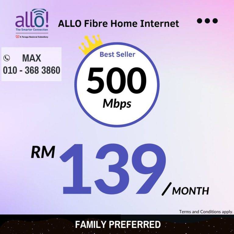 Allo Wifi 500 Mbps - Allo Wifi Dealer In Your Area